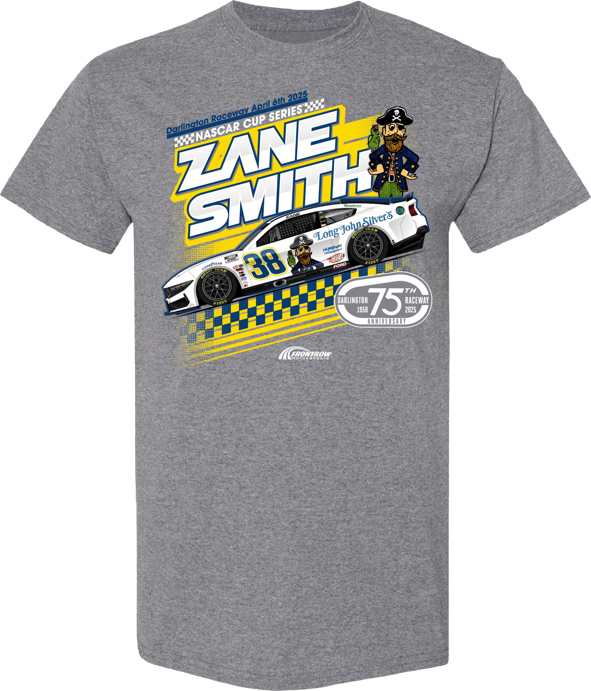 Zane Smith x LJS Throwback Tee | Front Row Motorsports Online
