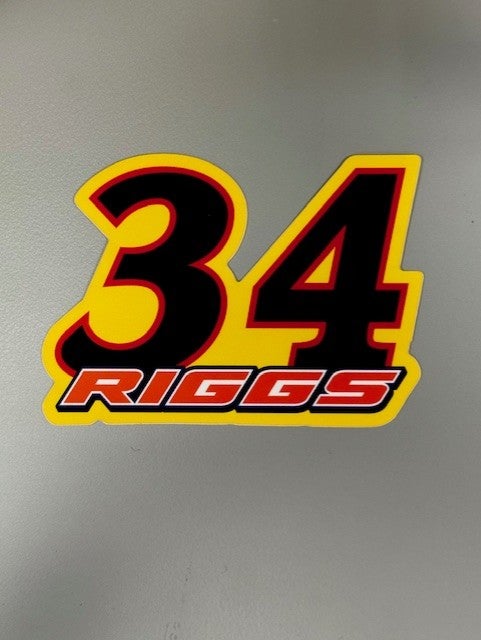 Layne Riggs Decal | Front Row Motorsports Online