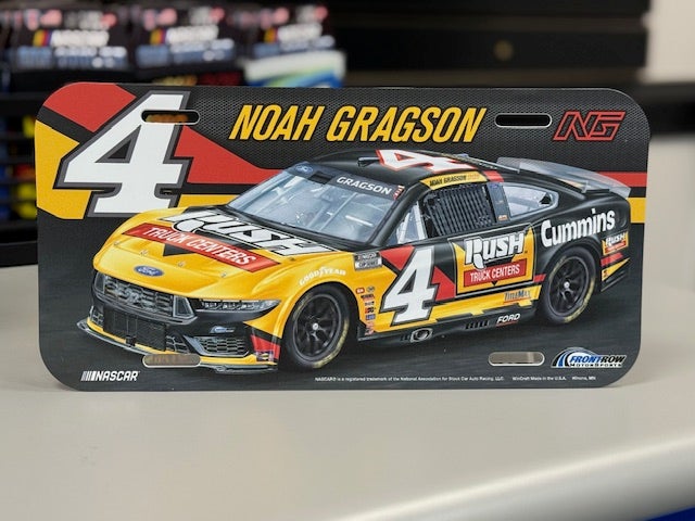 NG x Rush Truck Centers License Plate | Front Row Motorsports Online